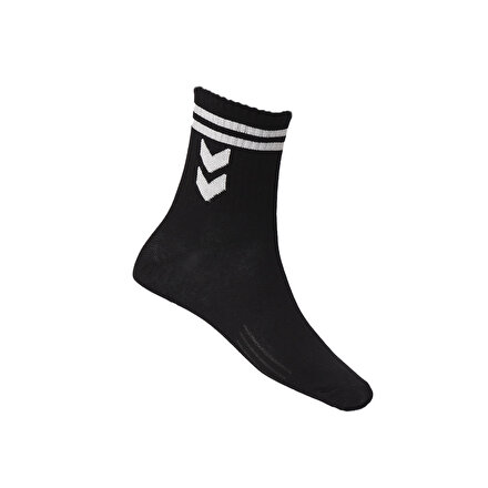 Unisex Siyah CHEVRONSTRIPE ORTA BOY ÇORAP 970243-2001 | hummel